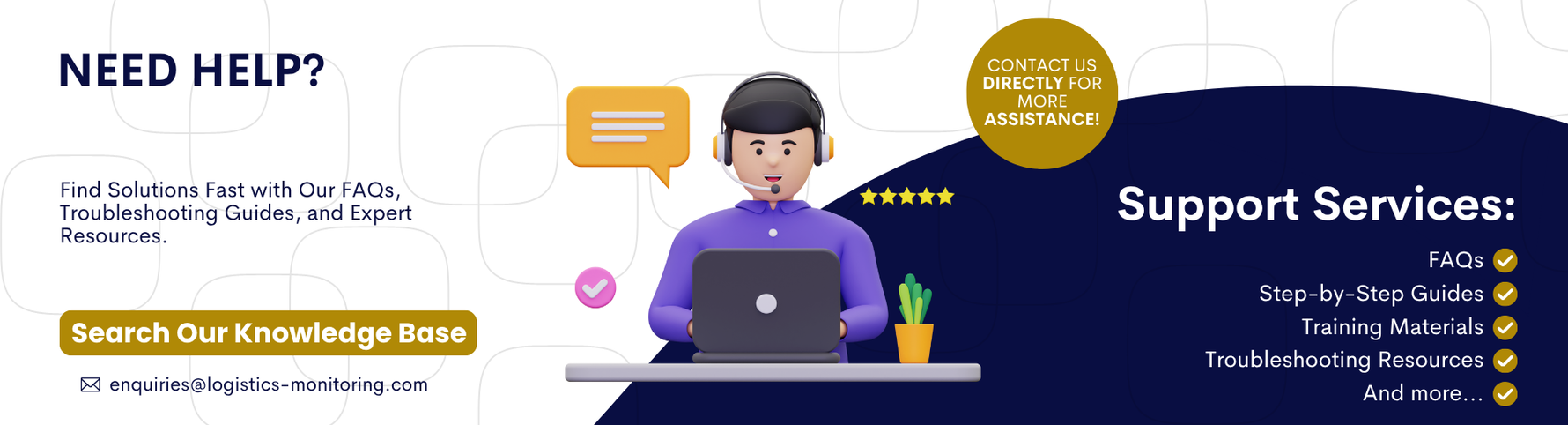 Support – Logistics Monitoring